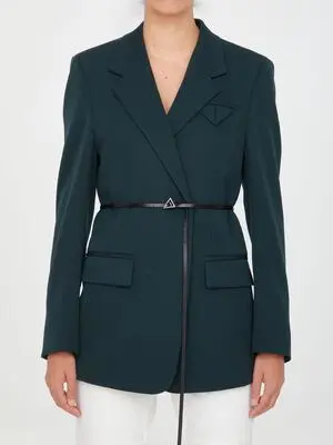 Bottega Veneta Oversized Jacket - Green