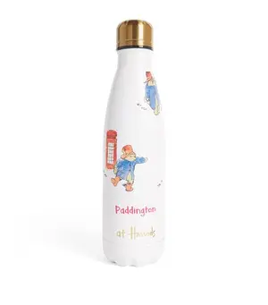 Harrods Paddington Water Bottle - White