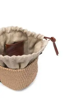 Chloé Small Woody Bucket Bag - Neutrals