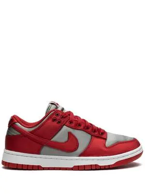 Nike Dunk Low Unlv Satin Sneakers - Red