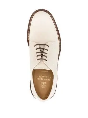 Brunello Cucinelli Lace-up Leather Derby Shoes