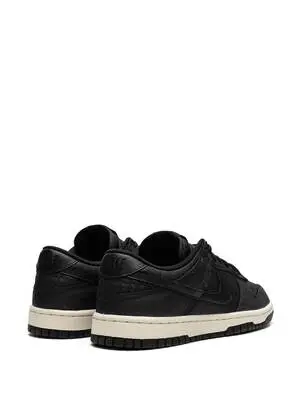 Nike Dunk Low Retro Prm Canvas Sneakers - Black