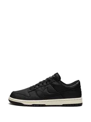 Nike Dunk Low Retro Prm Canvas Sneakers - Black