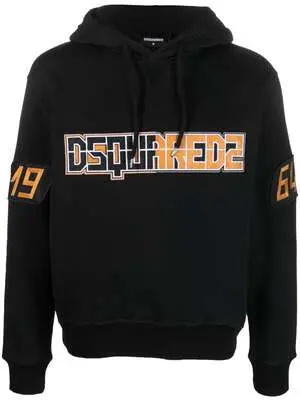 Dsquared2 Logo-print Drawstring Hoodie