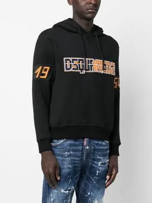 Dsquared2 Logo-print Drawstring Hoodie