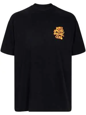 ANTI SOCIAL SOCIAL CLUB Low Brow Cotton T-shirt - Black