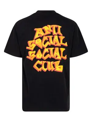 ANTI SOCIAL SOCIAL CLUB Low Brow Cotton T-shirt - Black