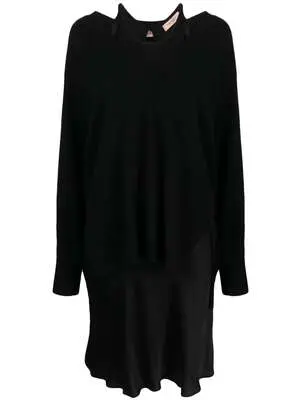 TWINSET Layered Jumper Dress