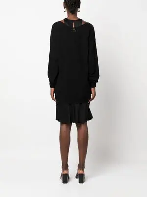 TWINSET Layered Jumper Dress