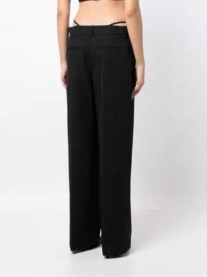 Alexander Wang Layered Wide-leg Trousers