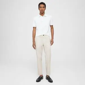 Theory Curtis Drawstring Linen Pant Sand