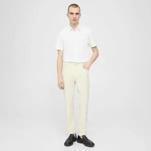 Theory Raffi Neoteric Twill Pant - Warm Ivory