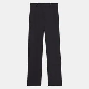Theory Cropped High-waisted Precision Ponte Pants