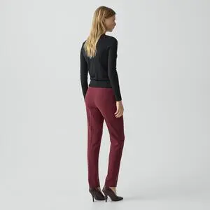 Theory Treeca Full Length Pant - Grenache