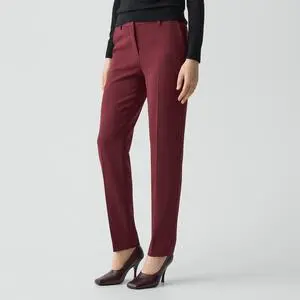 Theory Treeca Full Length Pant - Grenache
