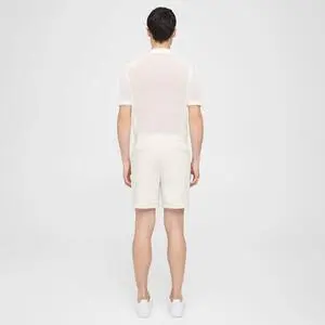 Theory Curtis Drawstring Short - Light Cream