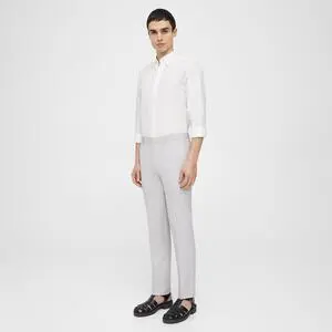 Theory Slim Leg Slub Linen Pant