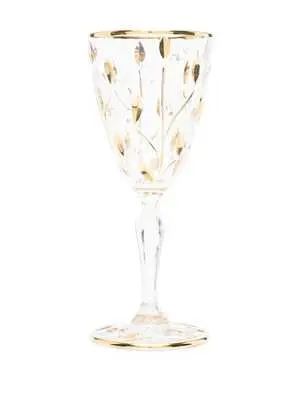 LES-OTTOMANS Crystal Goblet Glasses