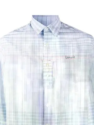 LANVIN Check-print Shirt