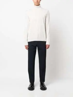 Brioni Roll-neck Cashmere Jumper - Neutrals
