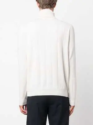 Brioni Roll-neck Cashmere Jumper - Neutrals