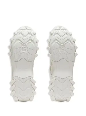 Balmain B-east Monogram Sneakers - Neutrals