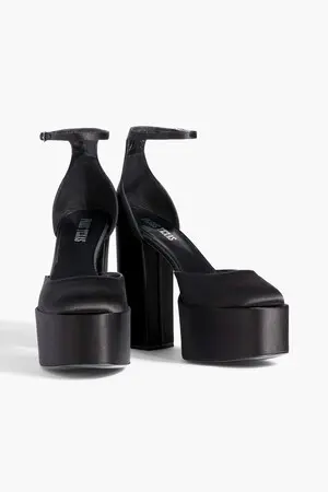 Paris Texas Dalilah Satin Platform Pumps