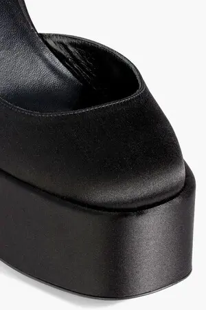 Paris Texas Dalilah Satin Platform Pumps