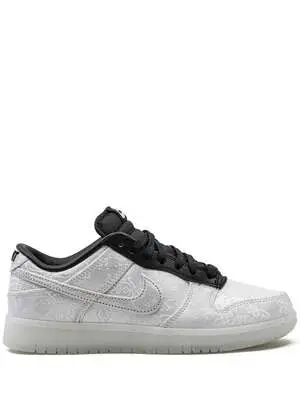 Nike Dunk Low Fragment Design Clot Sneakers - White