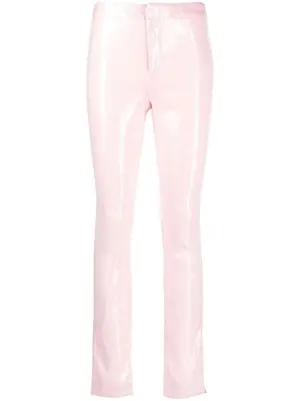 ROTATE BY BIRGER CHRISTENSEN Sequin-embellished Trousers