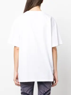 Moschino Embroidered Logo T-shirt