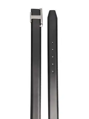TOD'S Leather Belt - Black
