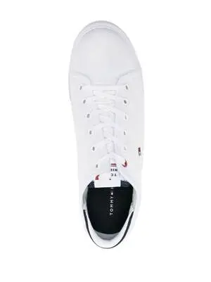 Tommy Hilfiger Embroidered Logo Mesh Low-top Sneakers