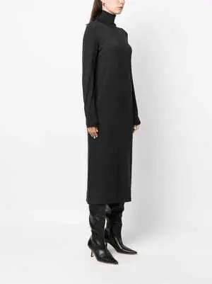 P.a.r.o.s.h Roll-neck Long-sleeved Dress