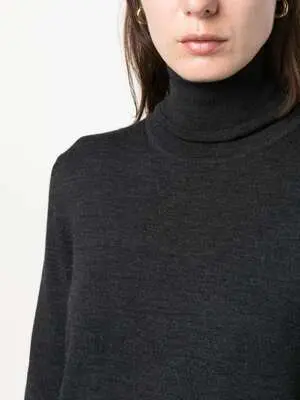 P.a.r.o.s.h Roll-neck Long-sleeved Dress