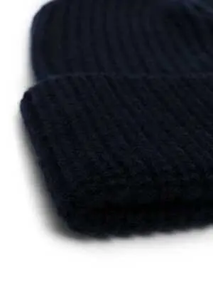 Brunello Cucinelli Cashmere Knit Beanie - Blue