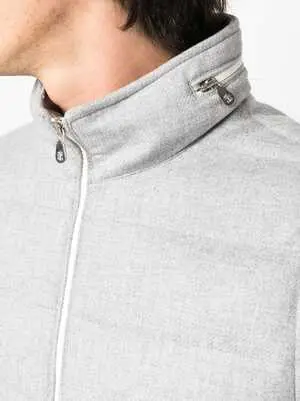 Brunello Cucinelli Zip-up Wool-blend Gilet