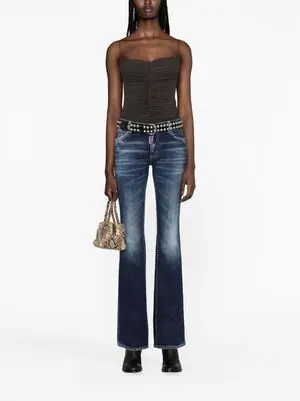 Dsquared2 Distressed Flared Jeans