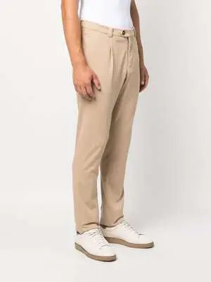 Brunello Cucinelli Tapered Twill Chino Trousers
