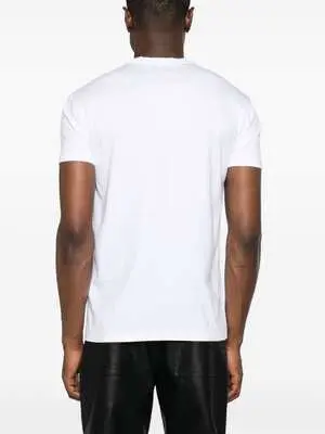 VIVIENNE WESTWOOD Logo-embroidered T-shirt - White