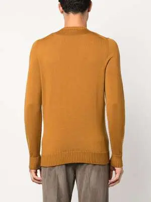 DRUMOHR Crew-neck Merino Jumper - Orange