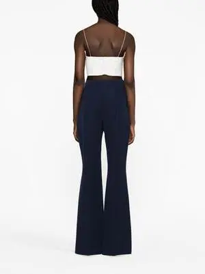 Balmain Wool Flared Trousers