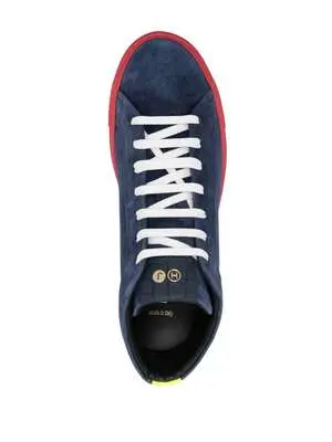 HIDE&JACK Oil High-top Sneakers