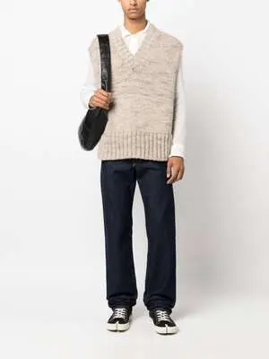 MAISON MARGIELA Mid-rise Straight-leg Jeans - Blue