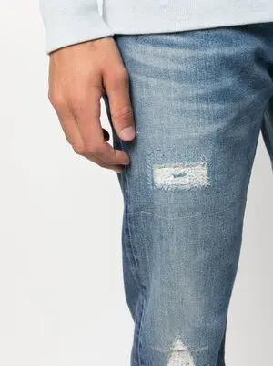 LEVI'S Mid-rise Straight-leg Jeans