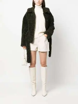 P.a.r.o.s.h Roll-neck Cashmere Sweater - White