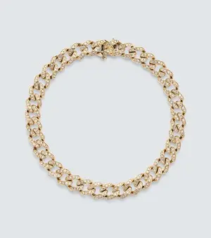 Shay Jewelry 18kt Yellow Chain Bracelet With Diamonds - Gold