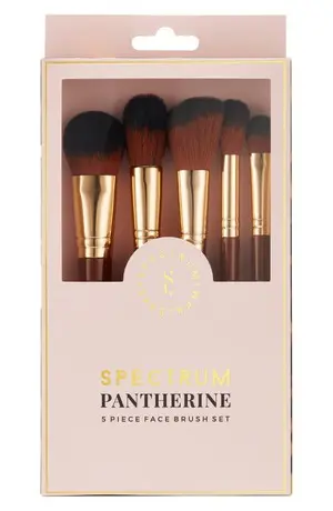 SPECTRUM Pantherine 5-piece Makeup Brush Set $56 Value