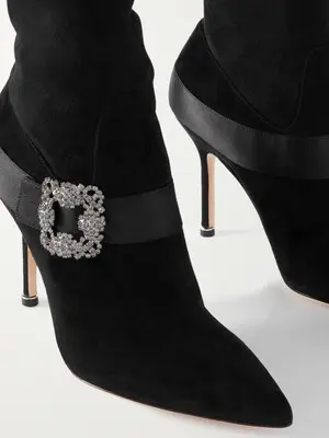 Manolo Blahnik Plinianuthi 105 Over-the-knee Boots