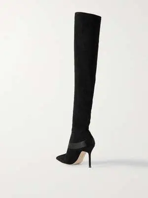 Manolo Blahnik Plinianuthi 105 Over-the-knee Boots
